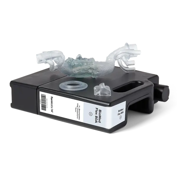 Formlabs BioMed Flex 80A Resin, 1L | SLA 3D Printing Bio Material ...