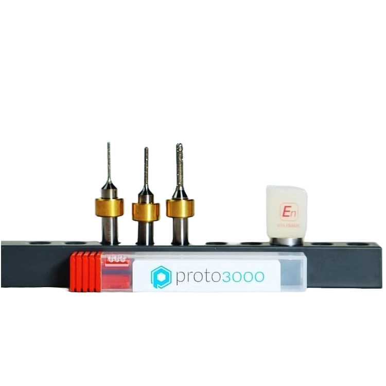 Shaft Milling Tool for Titanium and Cobalt-Chrome T67 | Dental Milling ...