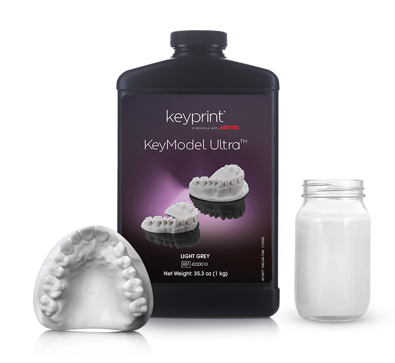 Keystone KeyPrint KeyModel Ultra Resin | Dental and Orthodontic Models ...