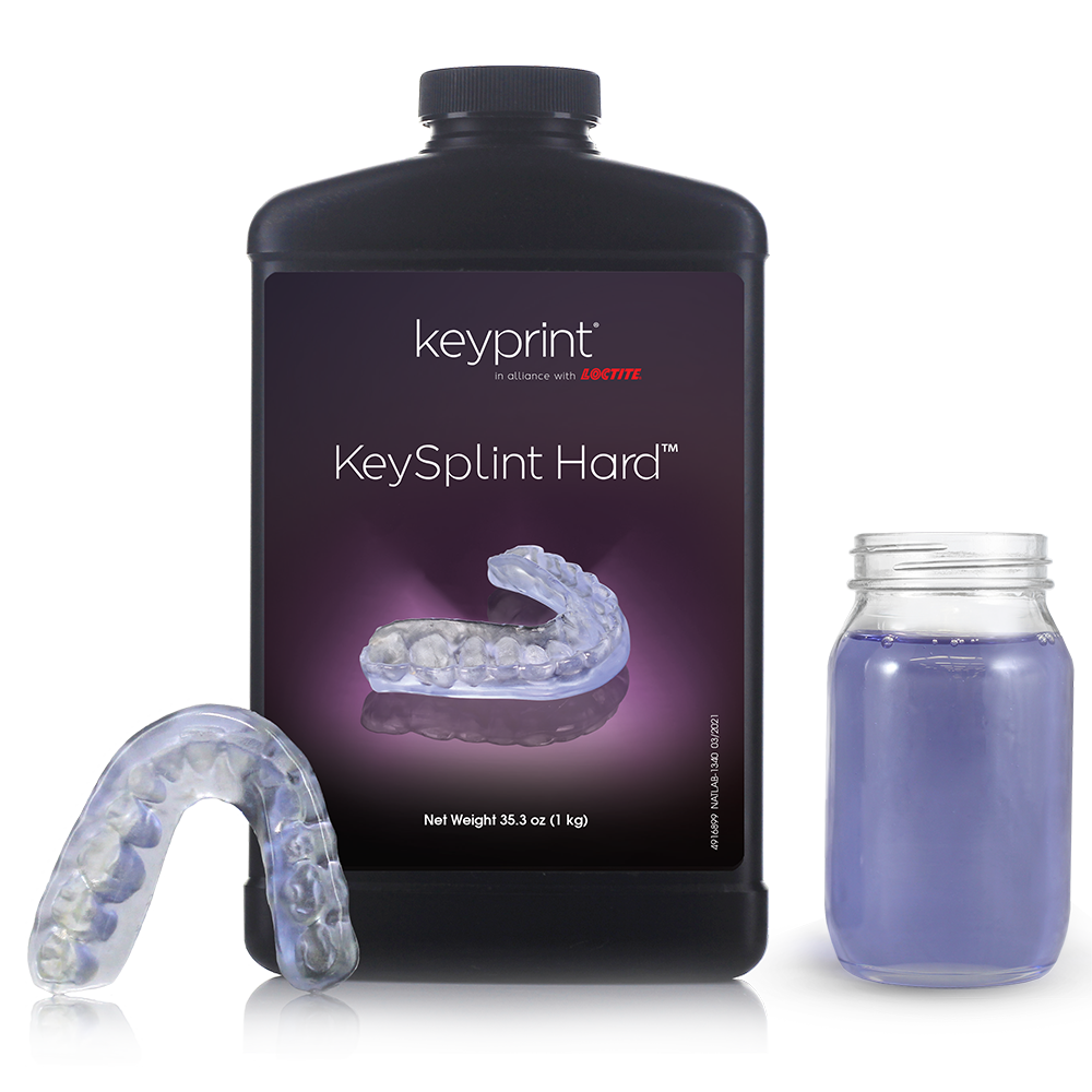 Keystone KeyPrint KeySplint Hard for Splints and Occlusal Guards ...