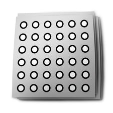 Creaform 3D Scanning Positioning Targets | 6 mm Black Contour ...